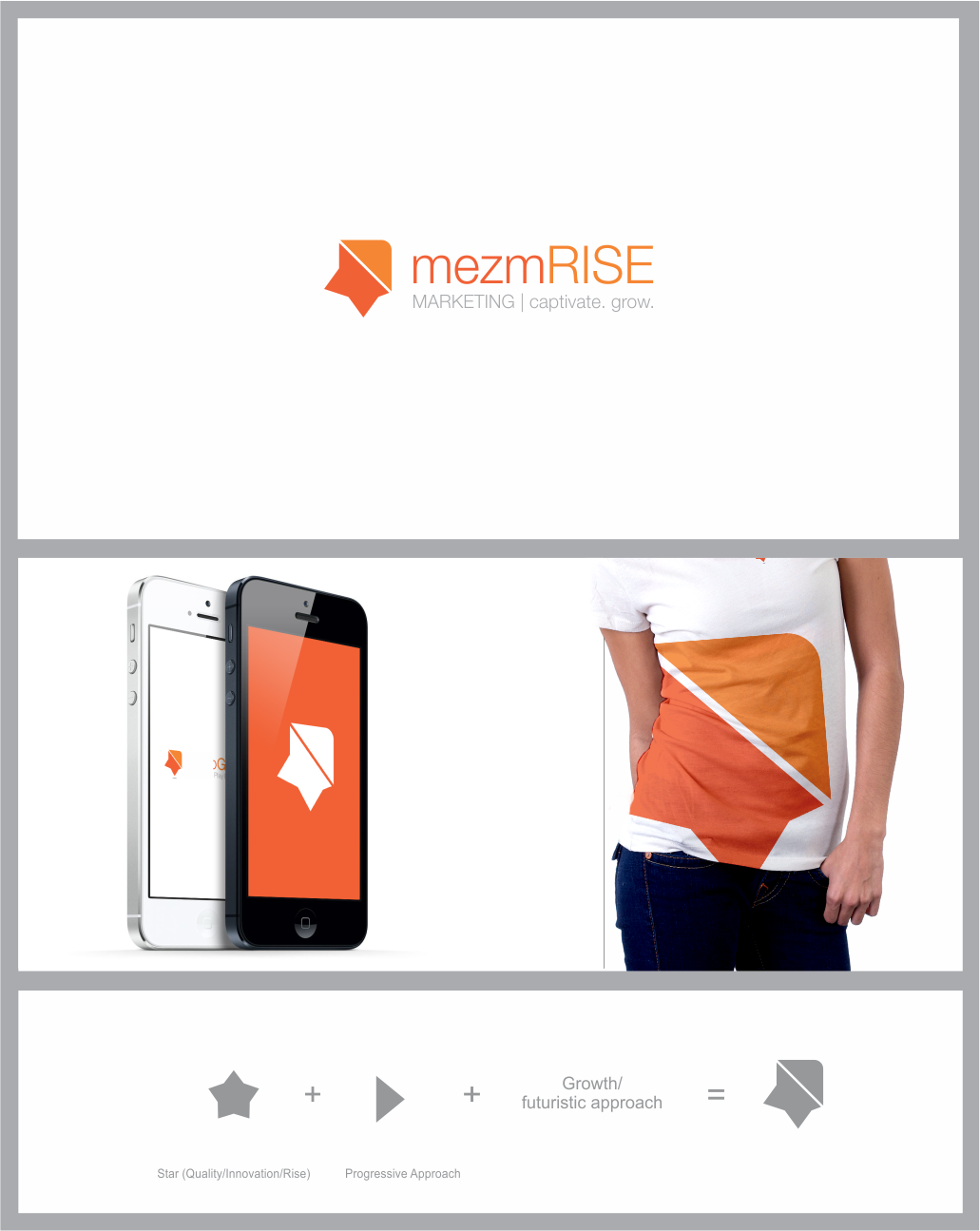 Modern, Serious, Marketing Logo Design for mezmRISE (second line ...