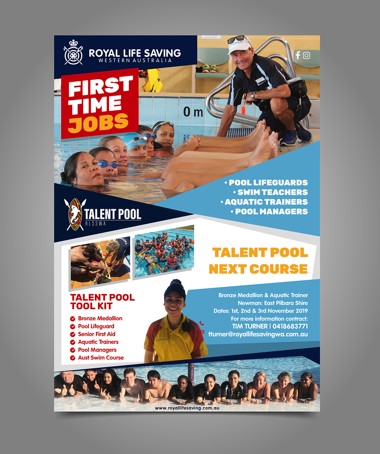 Bold, Playful, Employment Agency Poster Design for Kick Start ...