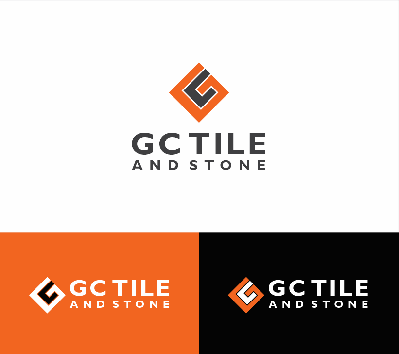 Modern, Professional, Construction Logo Design for GC Tile and Stone by ...