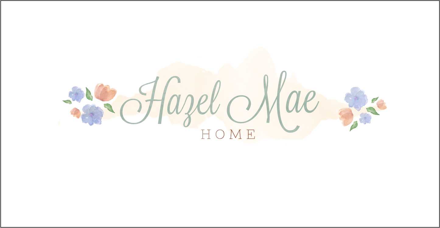 Feminine, Colorful, Garage Logo Design for Hazel Mae Home and HMH by ...