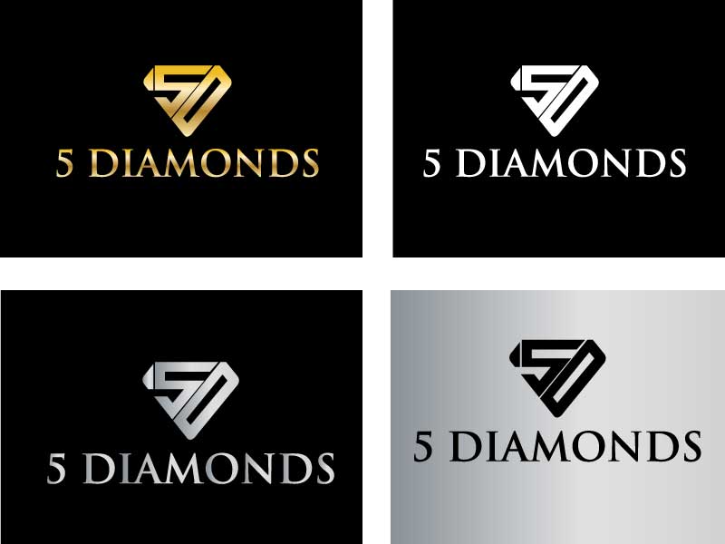 Elegante, Serio, Travel Industry Diseño de Logo for 5 Diamonds slogan ...