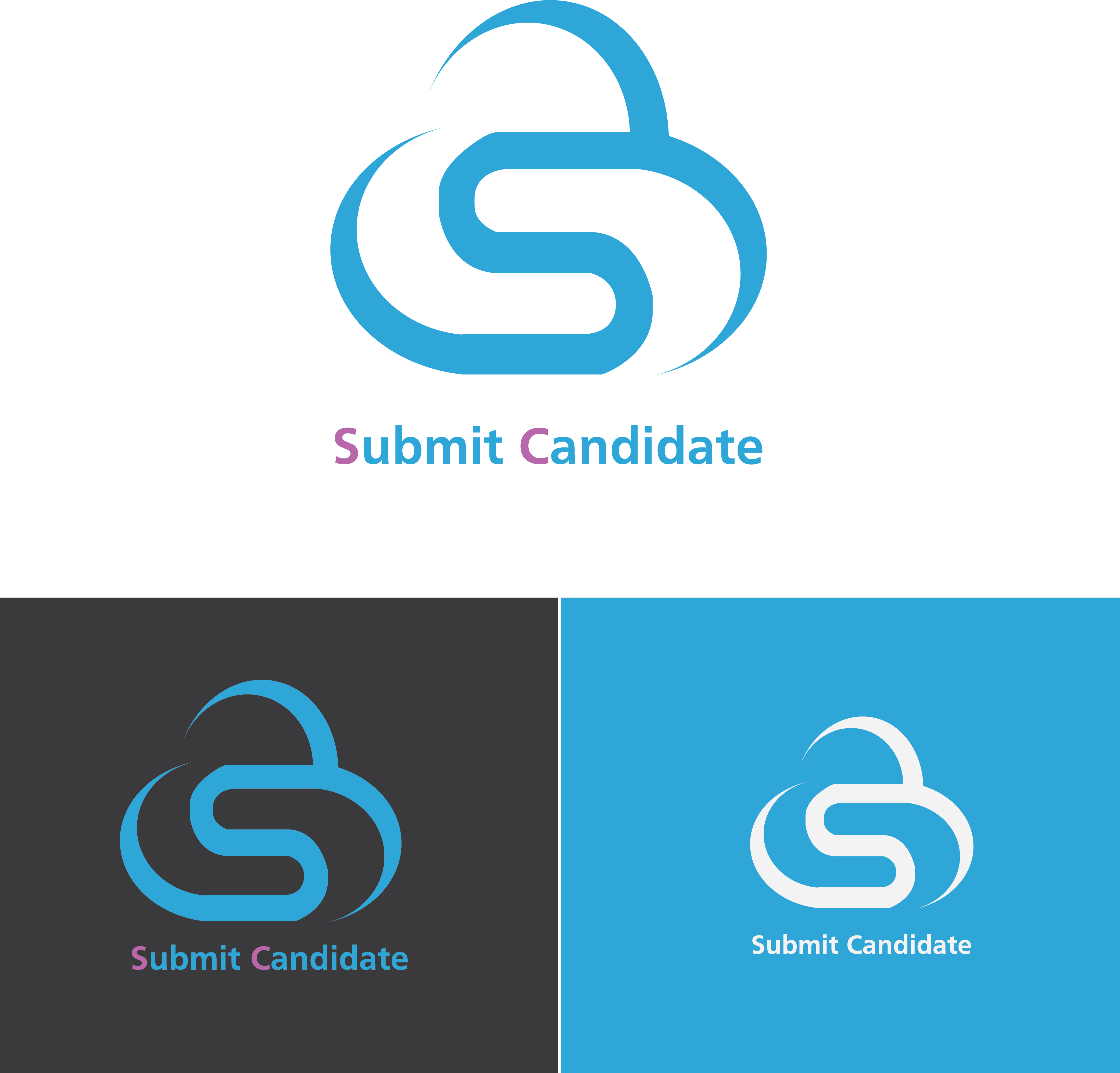 Elegant, Playful Logo Design for Submit Candidate or Submit Candidate ...