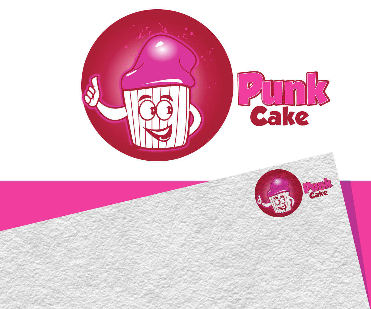 Modern, Colorful Logo Design for Punk Cake by Jay Design | Design #22770247