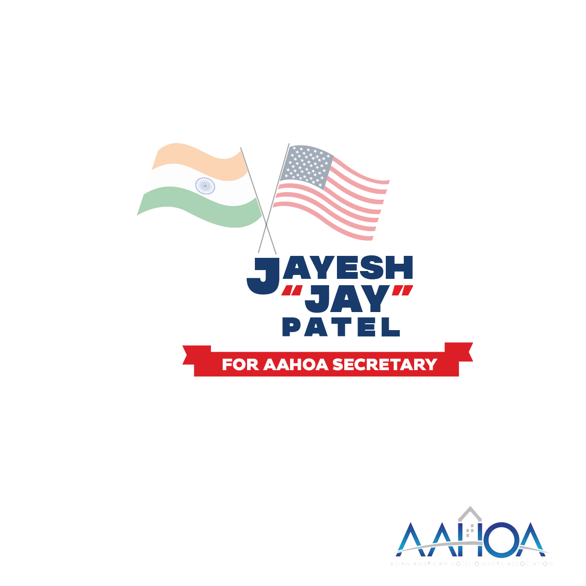 Bold, Professional Logo Design for Jayesh "Jay" Patel FOR AAHOA ...