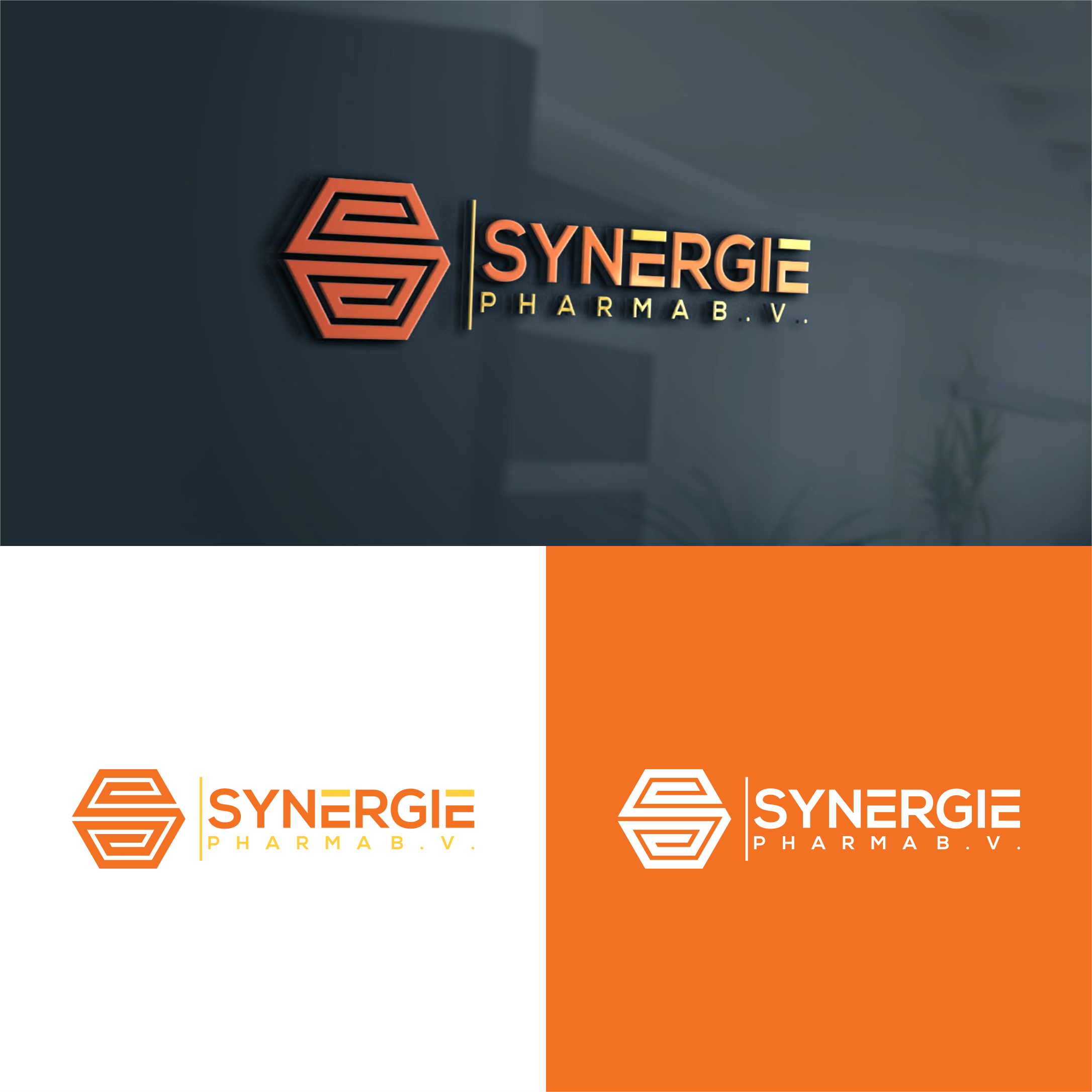 Colorful, Upmarket, Pharmaceutical Logo Design for Synergie Pharma by ...