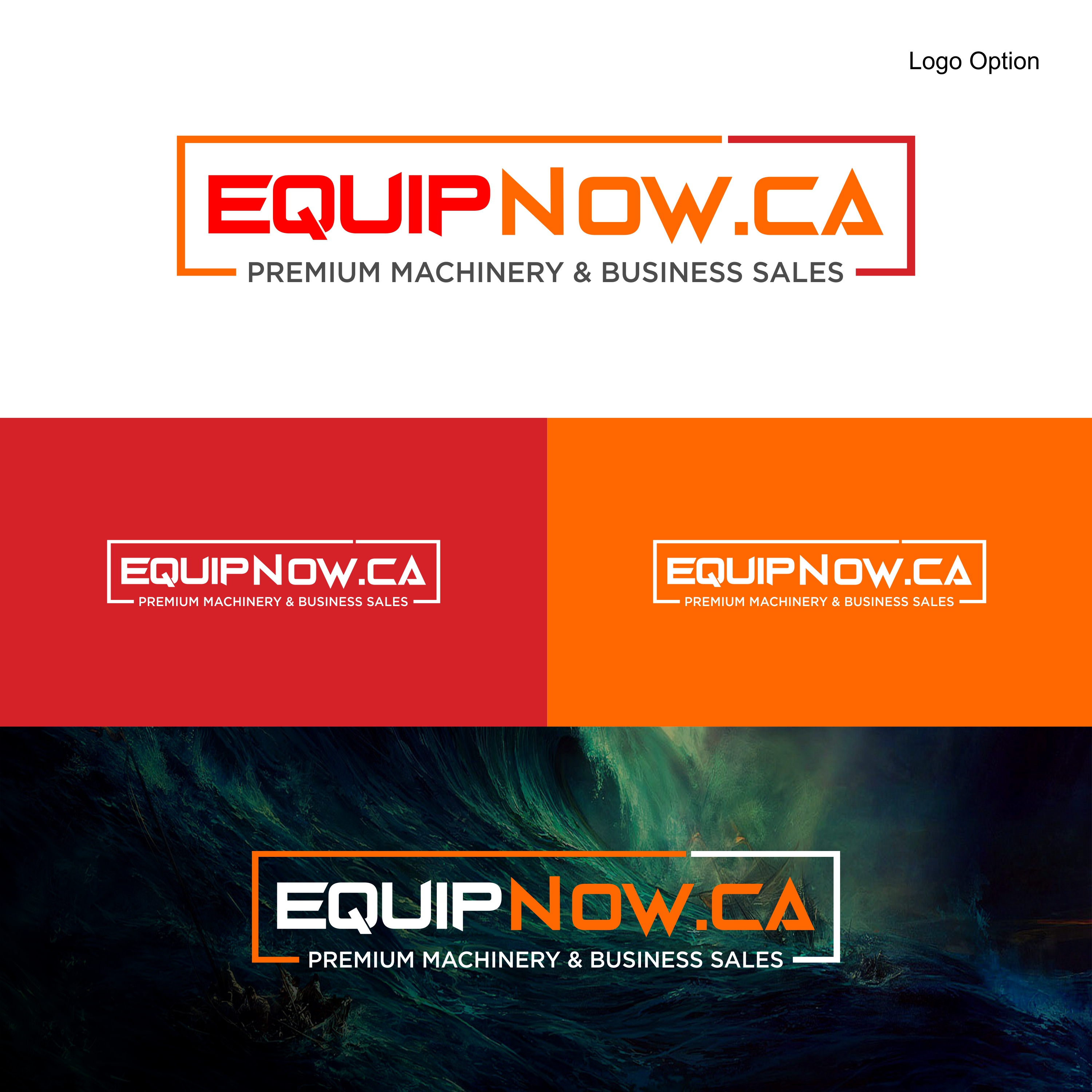 Bold, Professional Logo Design for EquipNow.ca by SH Designs | Design ...
