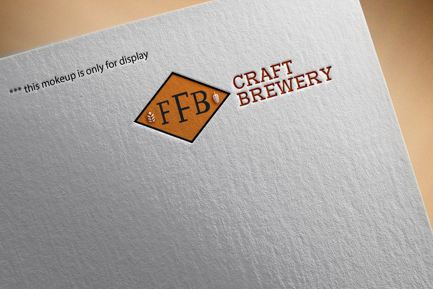 Masculine, Bold Logo Design for FFB Craft Brewery or Feldbinder Craft ...