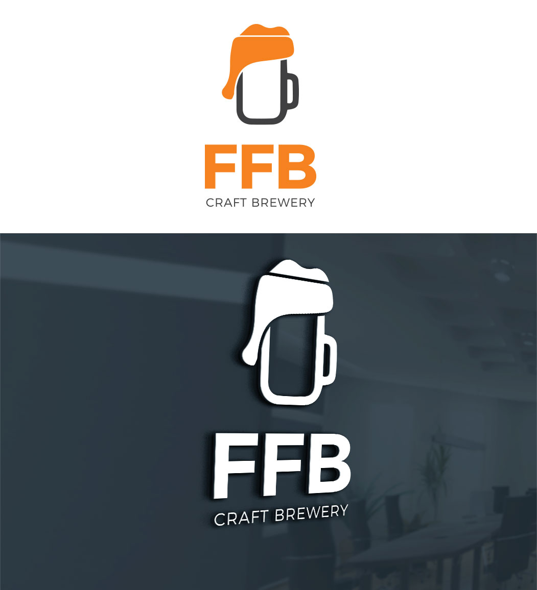 Masculine, Bold Logo Design for FFB Craft Brewery or Feldbinder Craft ...