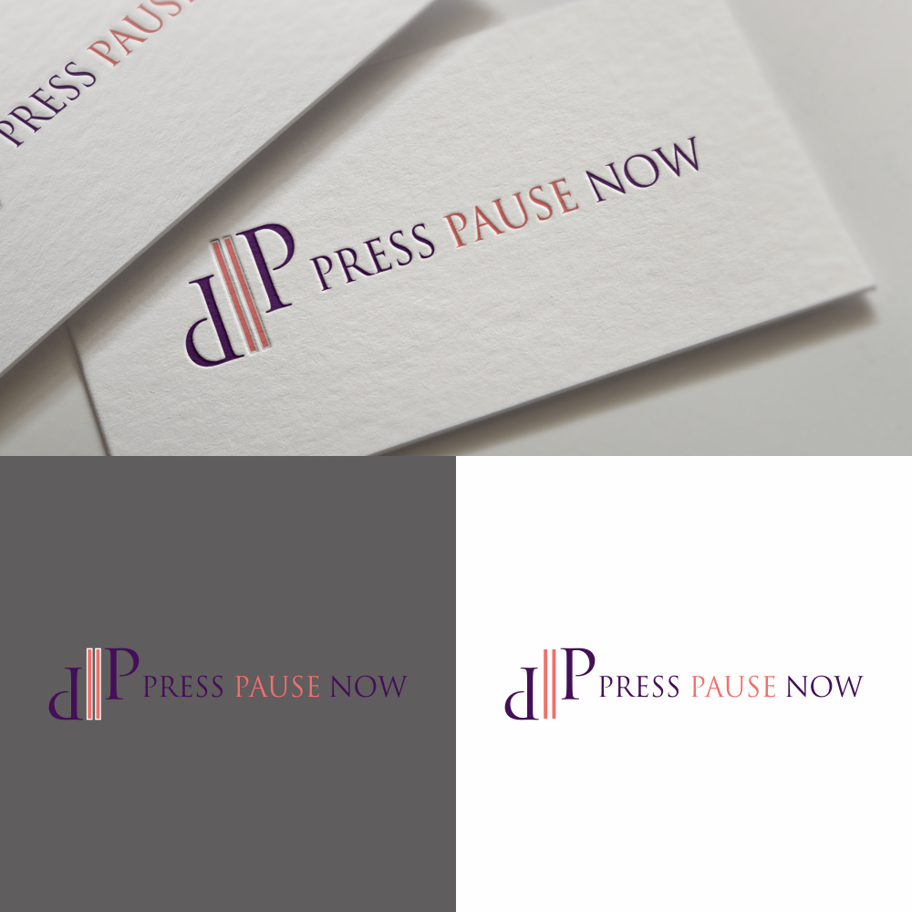 Upmarket, Elegant Logo Design for Press Pause Now by seniman | Design ...