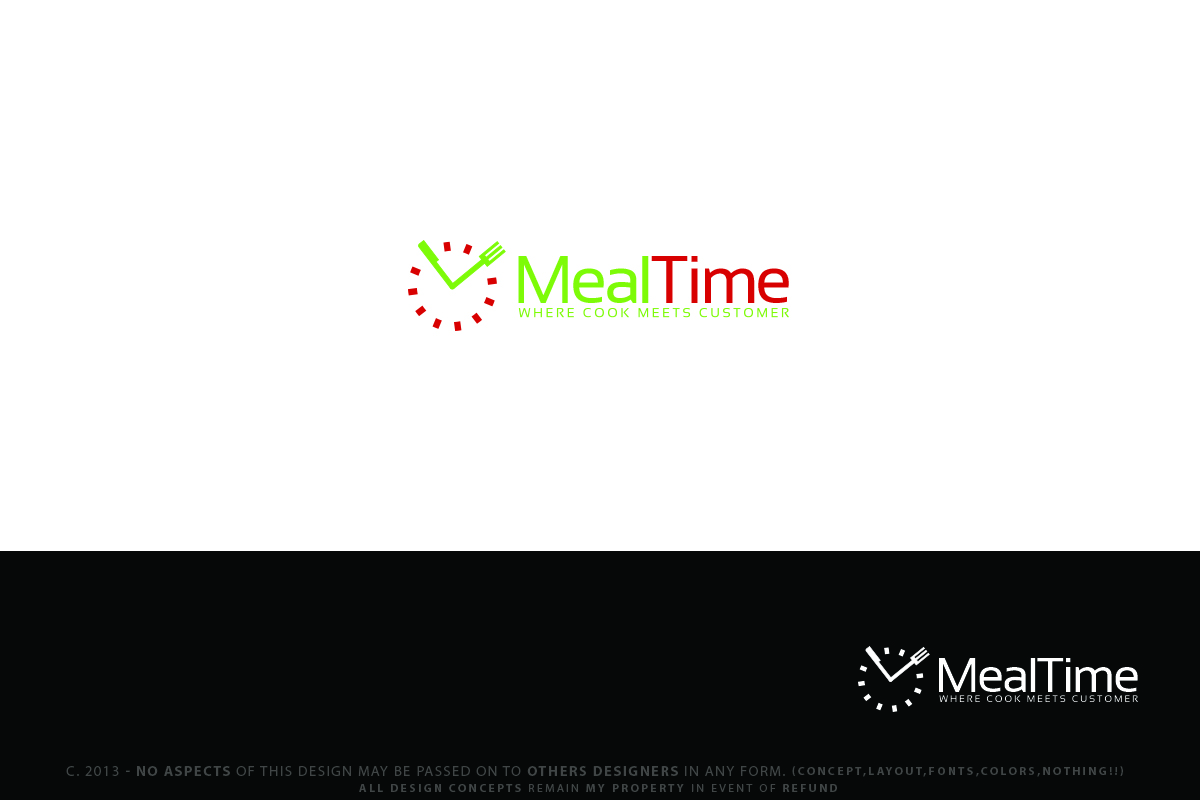 Bold, Colorful, It Company Logo Design for Meal Time by Senseless ...