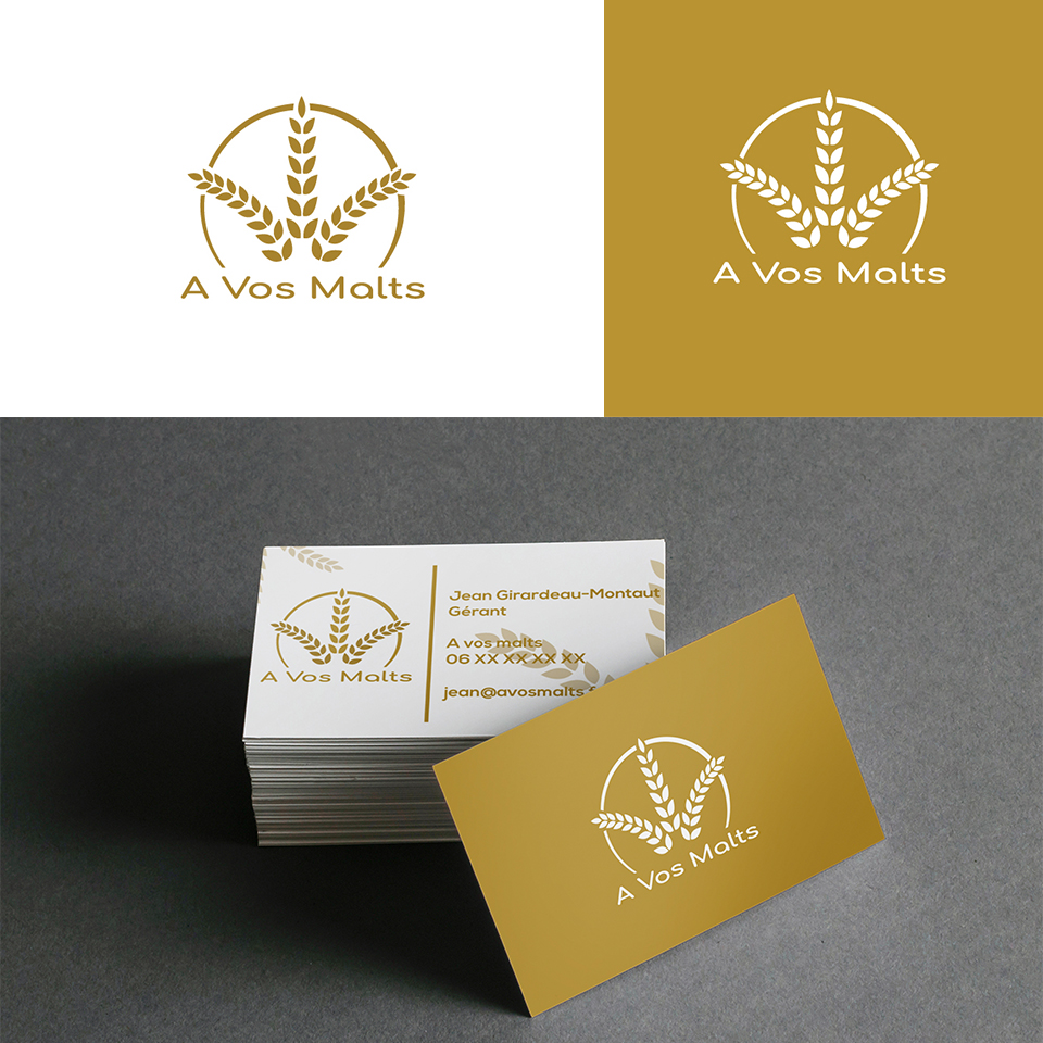 Elegant, Modern Logo Design for A vos malts by aditya msf54 | Design ...
