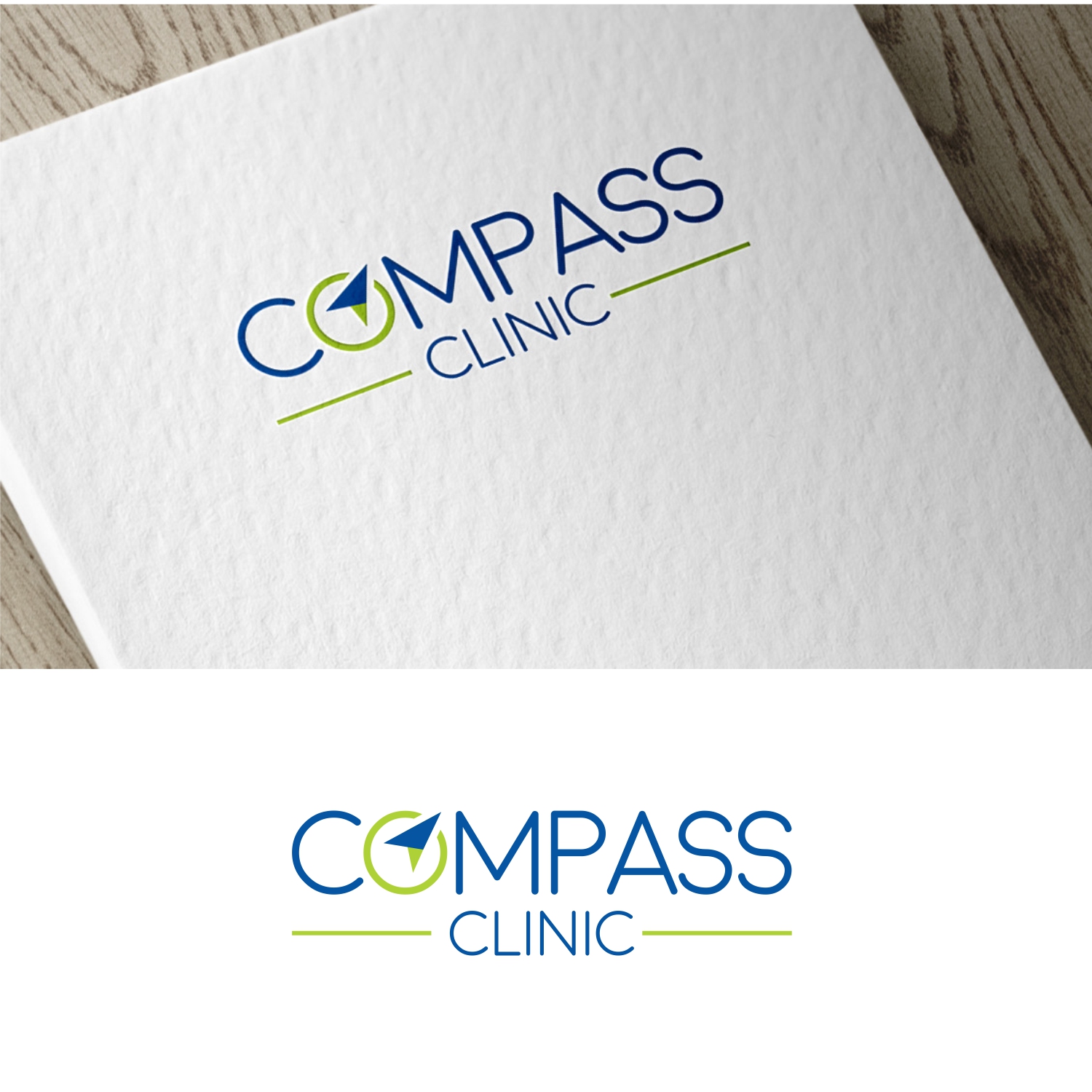 Modern, Serious, Medical Logo Design for Compass Clinic by art X ...