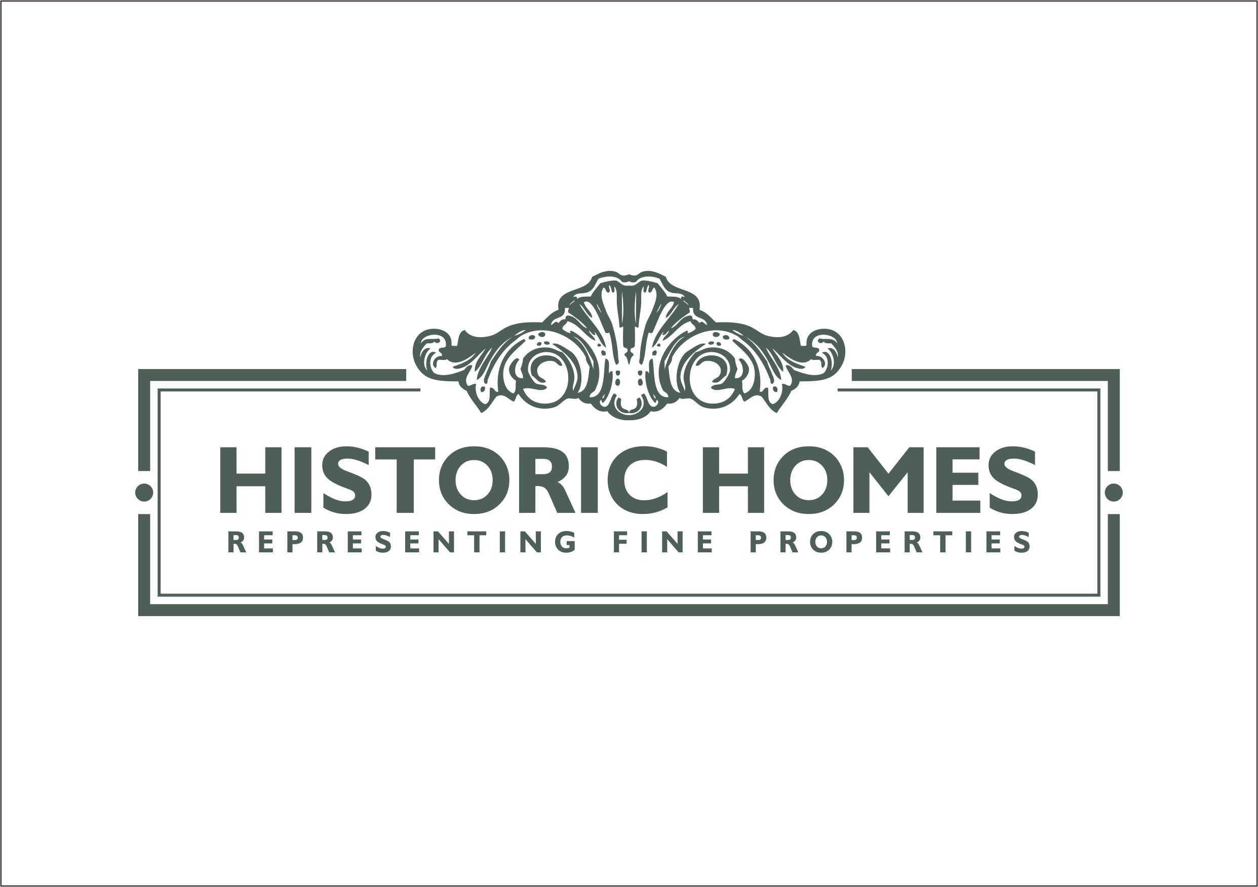 Logo Design for HISTORIC HOMES / Representing Fine Properties by anice ...