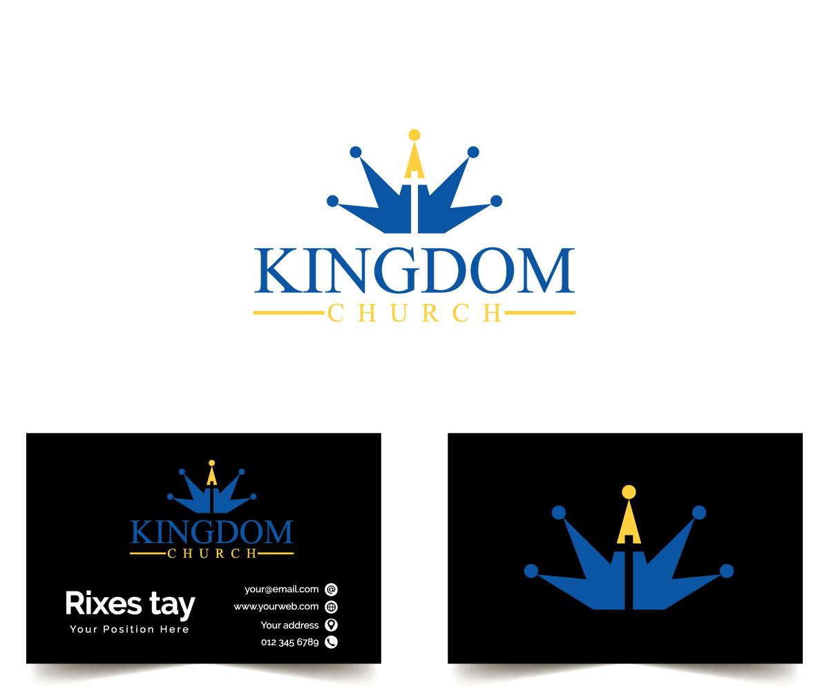 Bold, Conservative, Religious Logo Design for Kingdom Church by Rixes ...