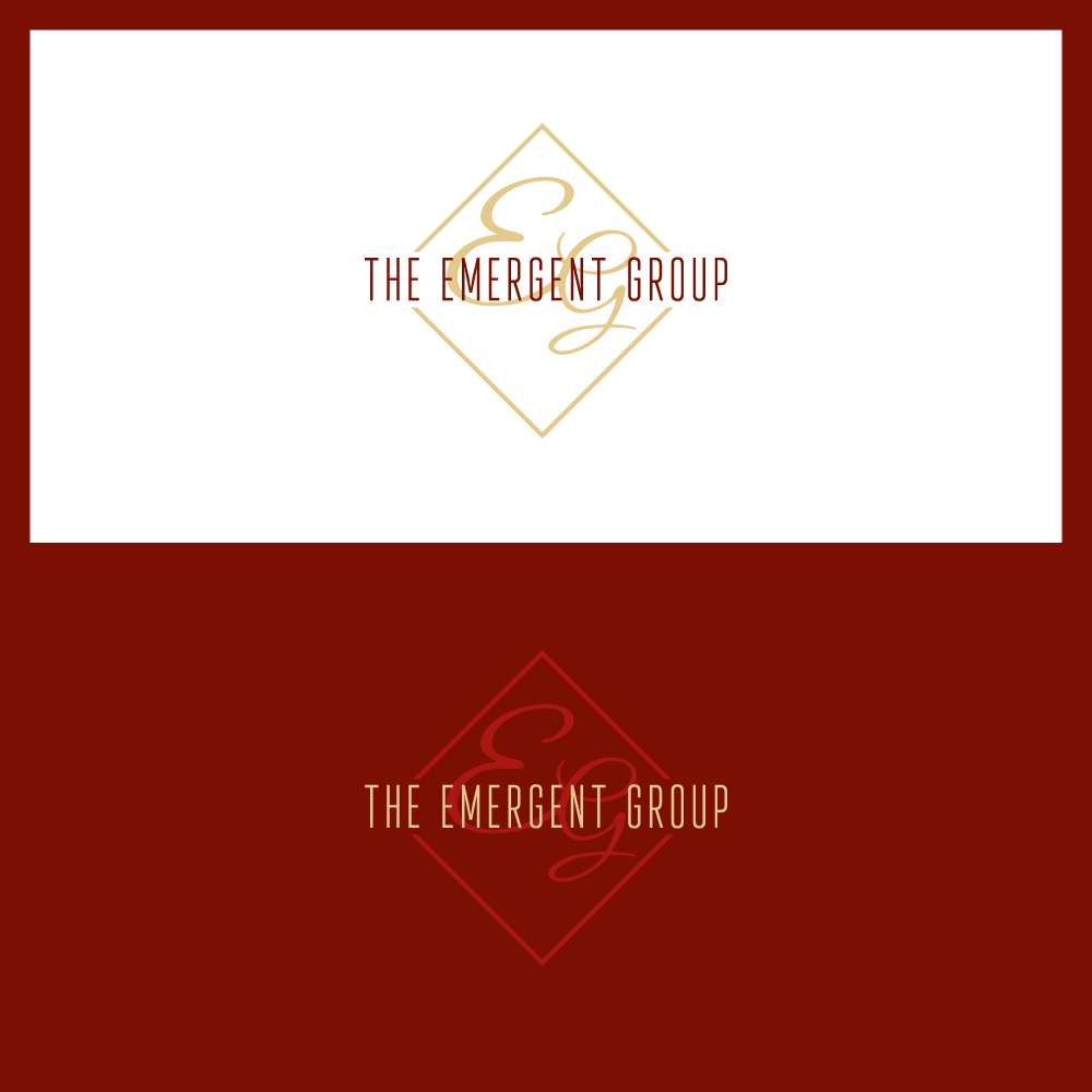 Bold, Playful Logo Design for The Emergent Group by Sujit Banerjee ...