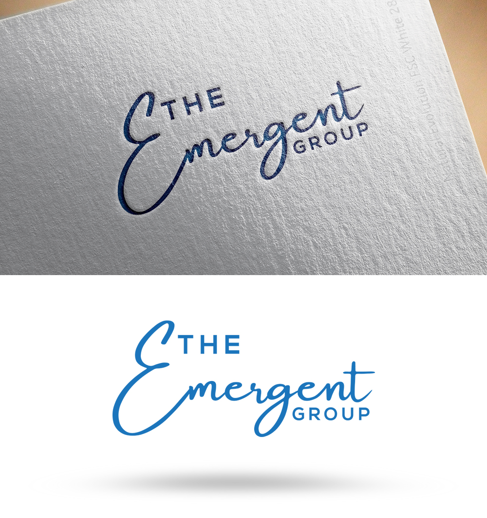 Bold, Playful Logo Design for The Emergent Group by InkForge Studio ...