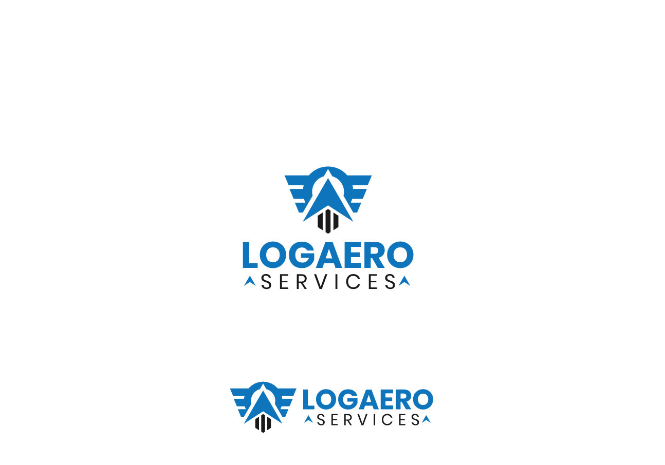 Modern, Professional Logo Design for Logaero Services by Gita. | Design ...