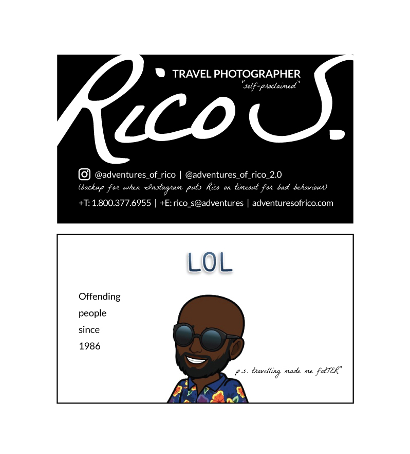 Serious, Modern, Photographer Business Card Design for Adventures Of ...