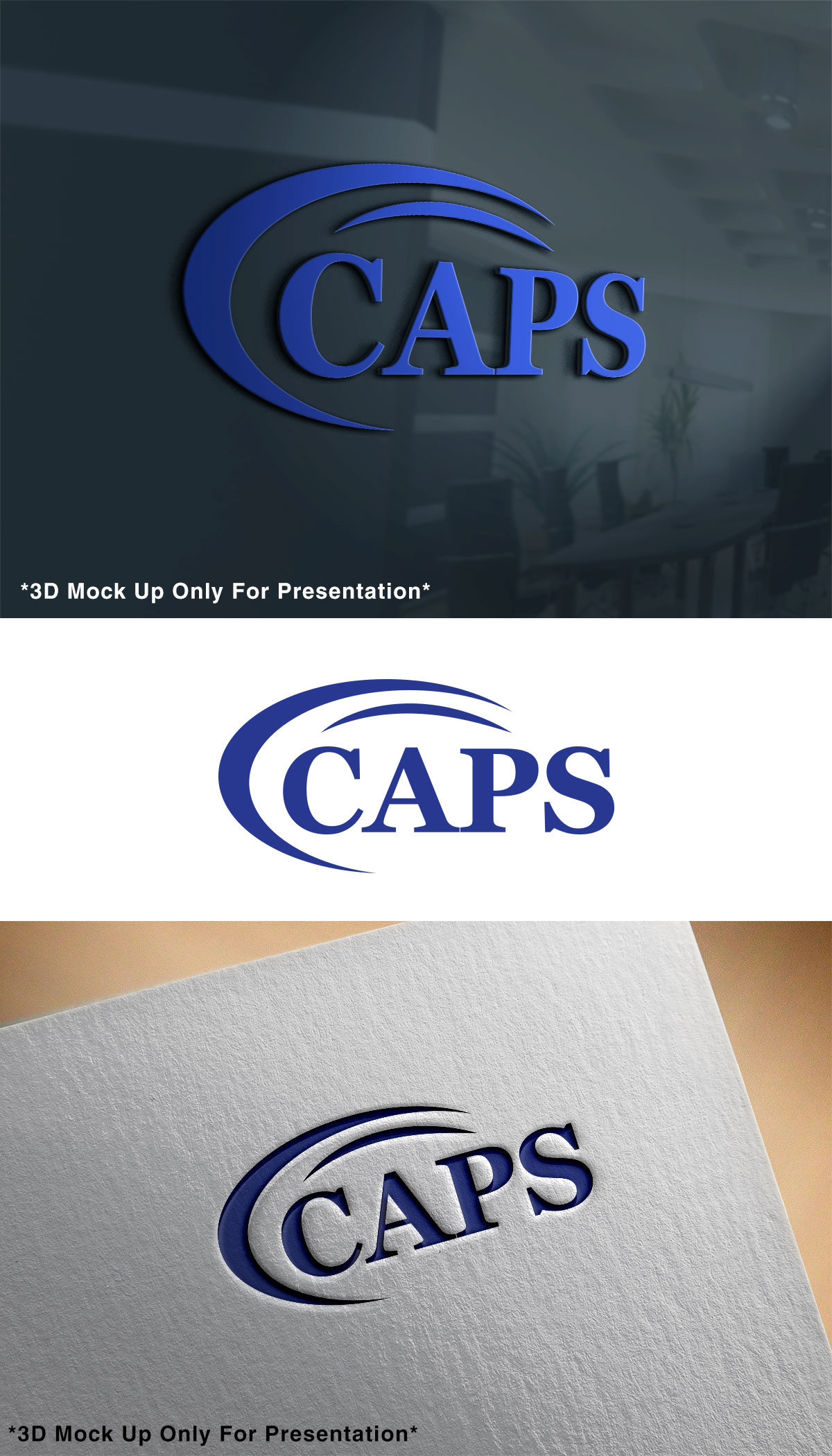 Serious, Modern, Manufacturing Logo Design for CAPS by logograph ...