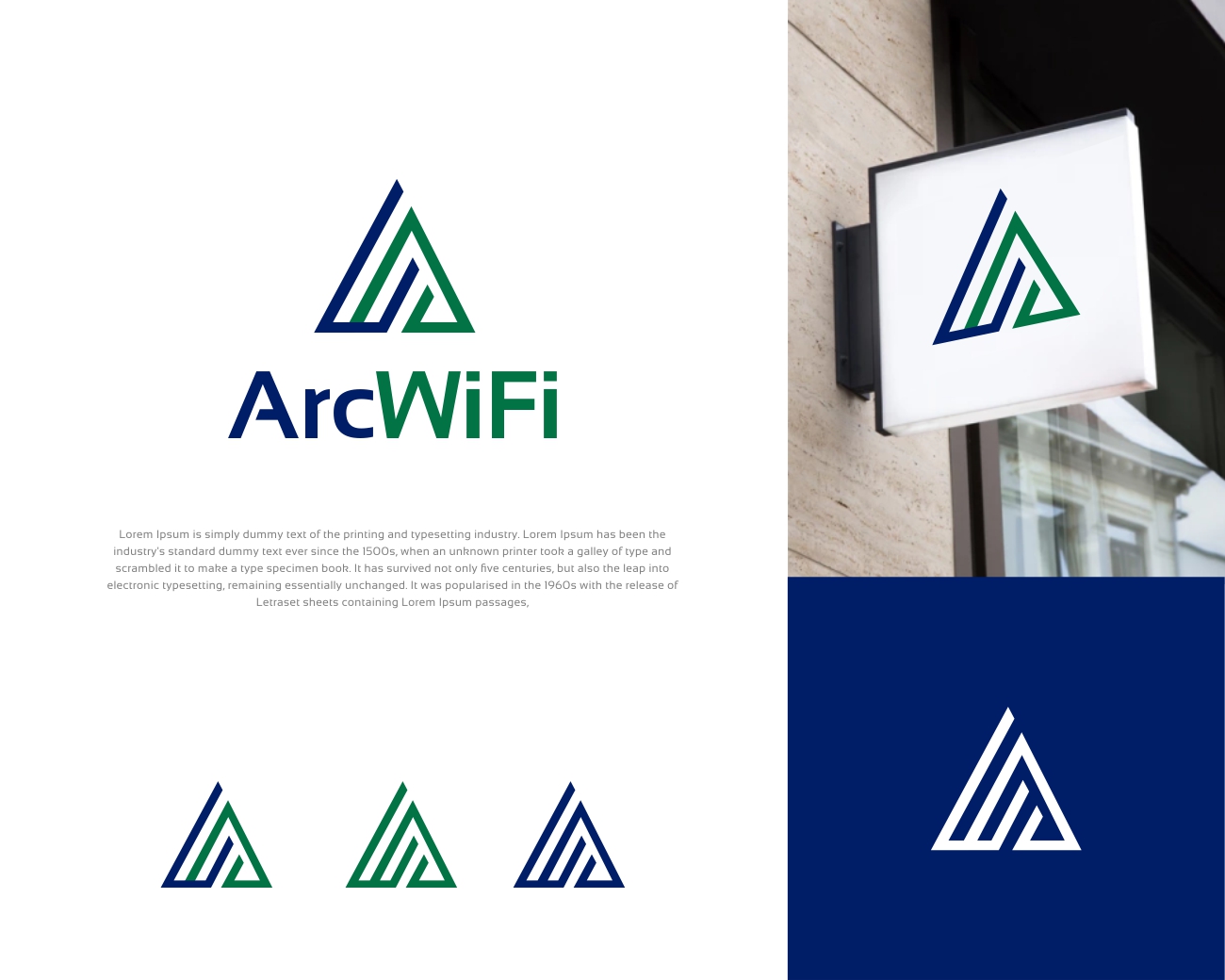 Bold, Serious, Wireless Internet Logo Design for ArcWiFi by Apple ...