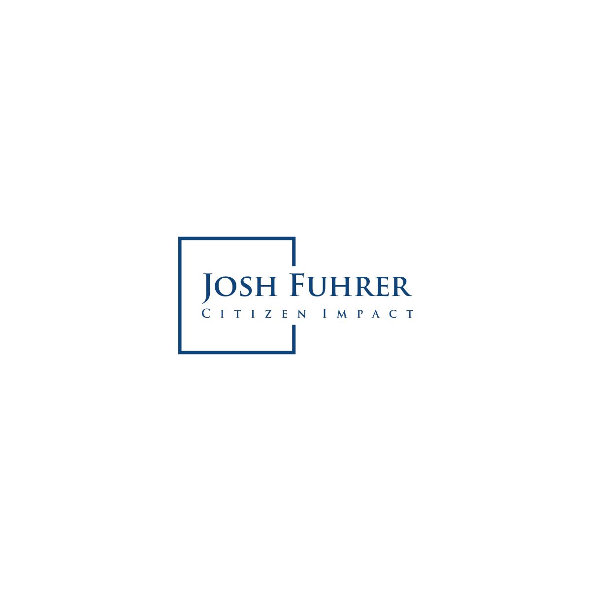 Upmarket, Bold, Entrepreneur Logo Design for Josh Fuhrer | Citizen ...