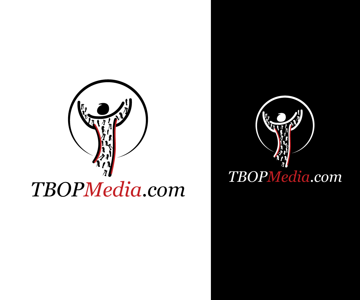 Masculine, Bold, Video Production Logo Design for TBOPMedia.com by ...