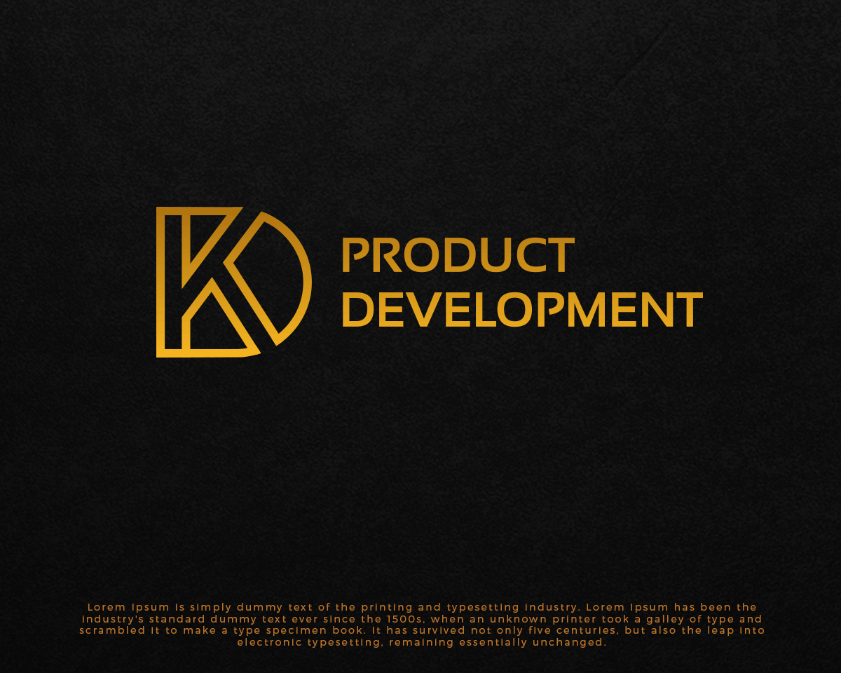 Bold, Modern Logo Design for KD Product Development by Apple Dsigner | Design #22879365