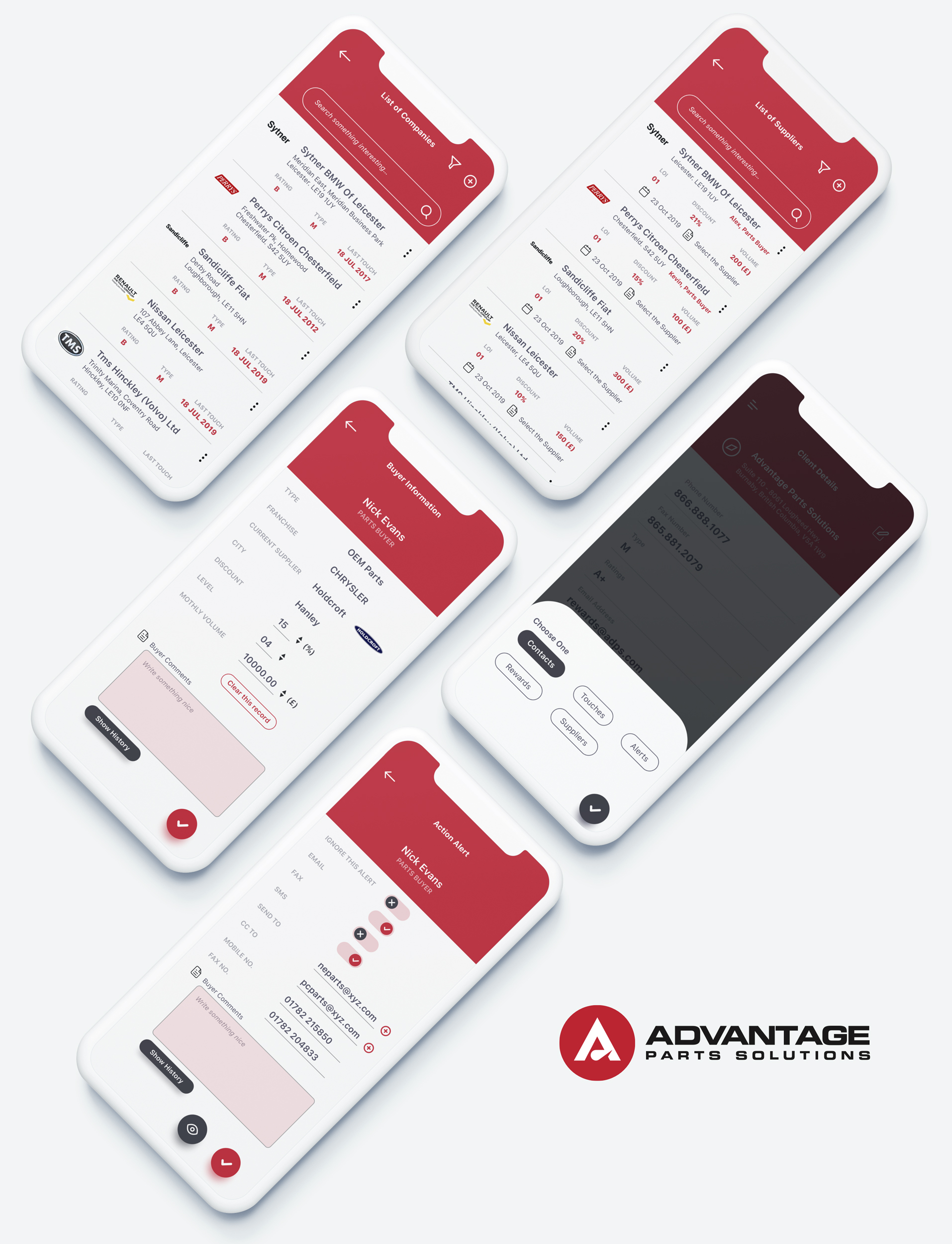 Modern, Professional App Design for a Company by AppGeek | Design #22945644