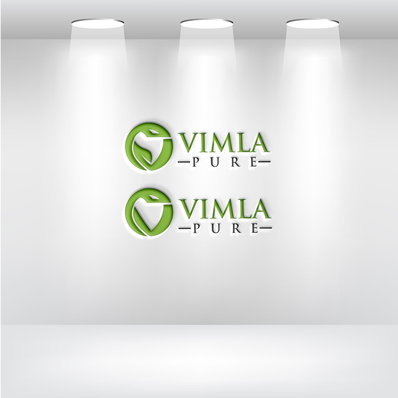 Logo Design for Vimla Pure by ovinondon627 | Design #22904349