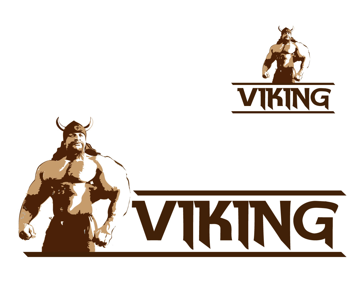 Masculine, Modern Logo Design for Viking by Marius Ilgunas | Design #61732