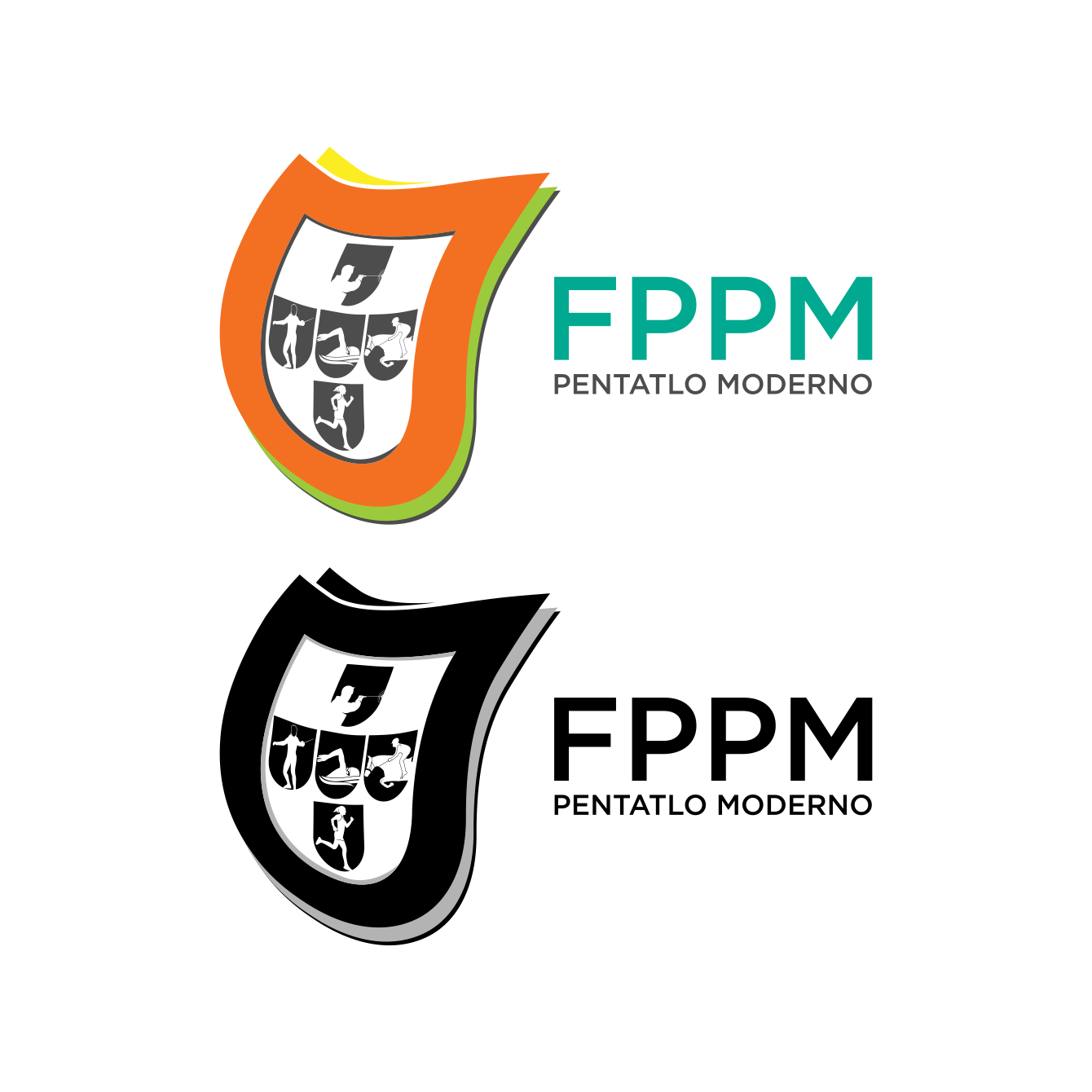 Modern, Bold Logo Design for FPPM #or# FPPM PENTATLO MODERNO #or ...