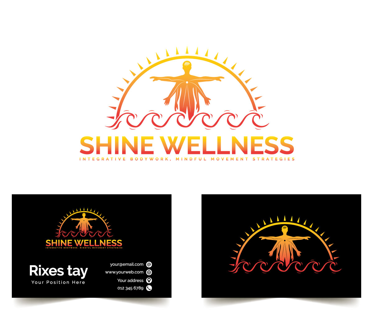 Bold, Playful, Health And Wellness Logo Design for Shine Wellness ...