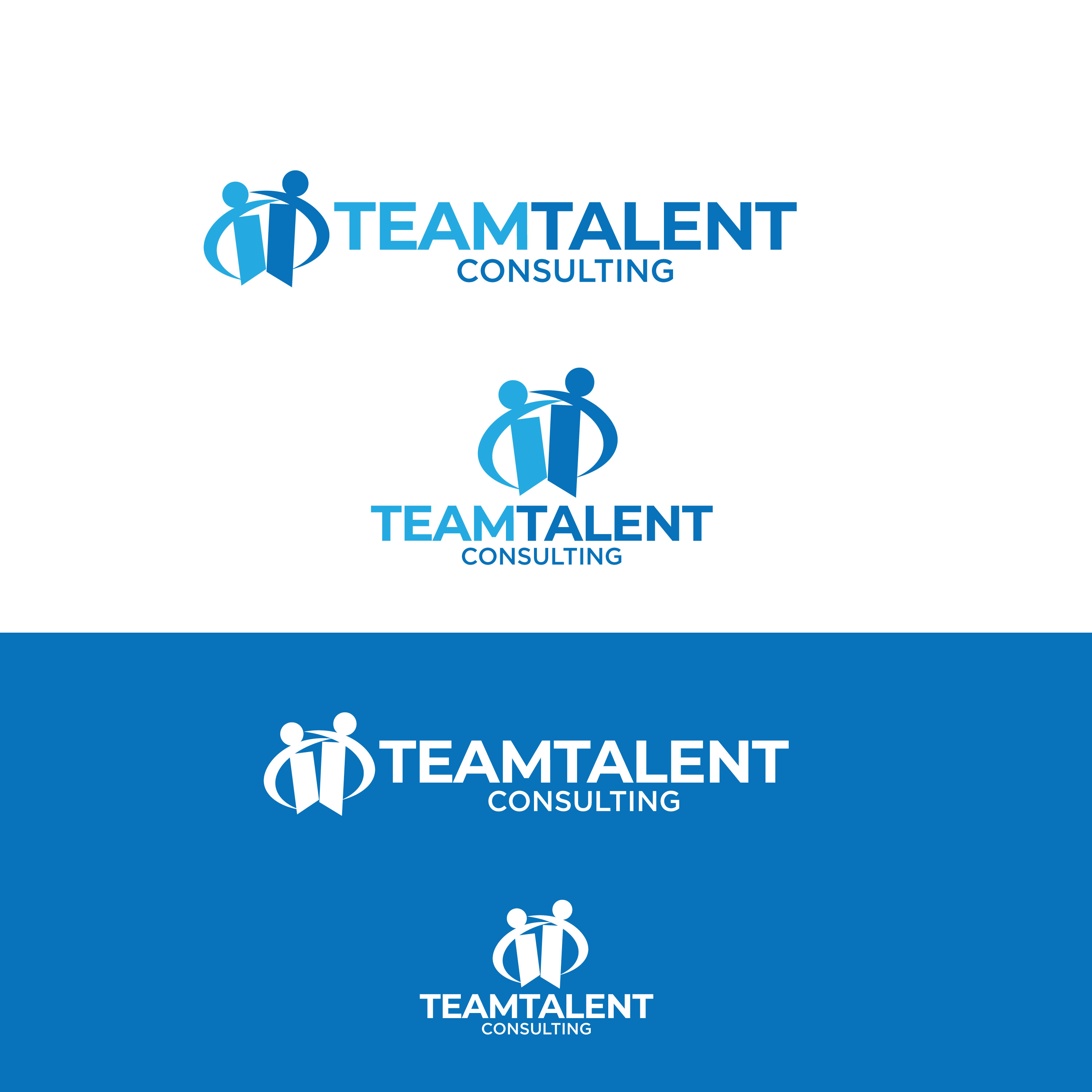 Serious, Modern, Management Consulting Logo Design for "Team Talent ...