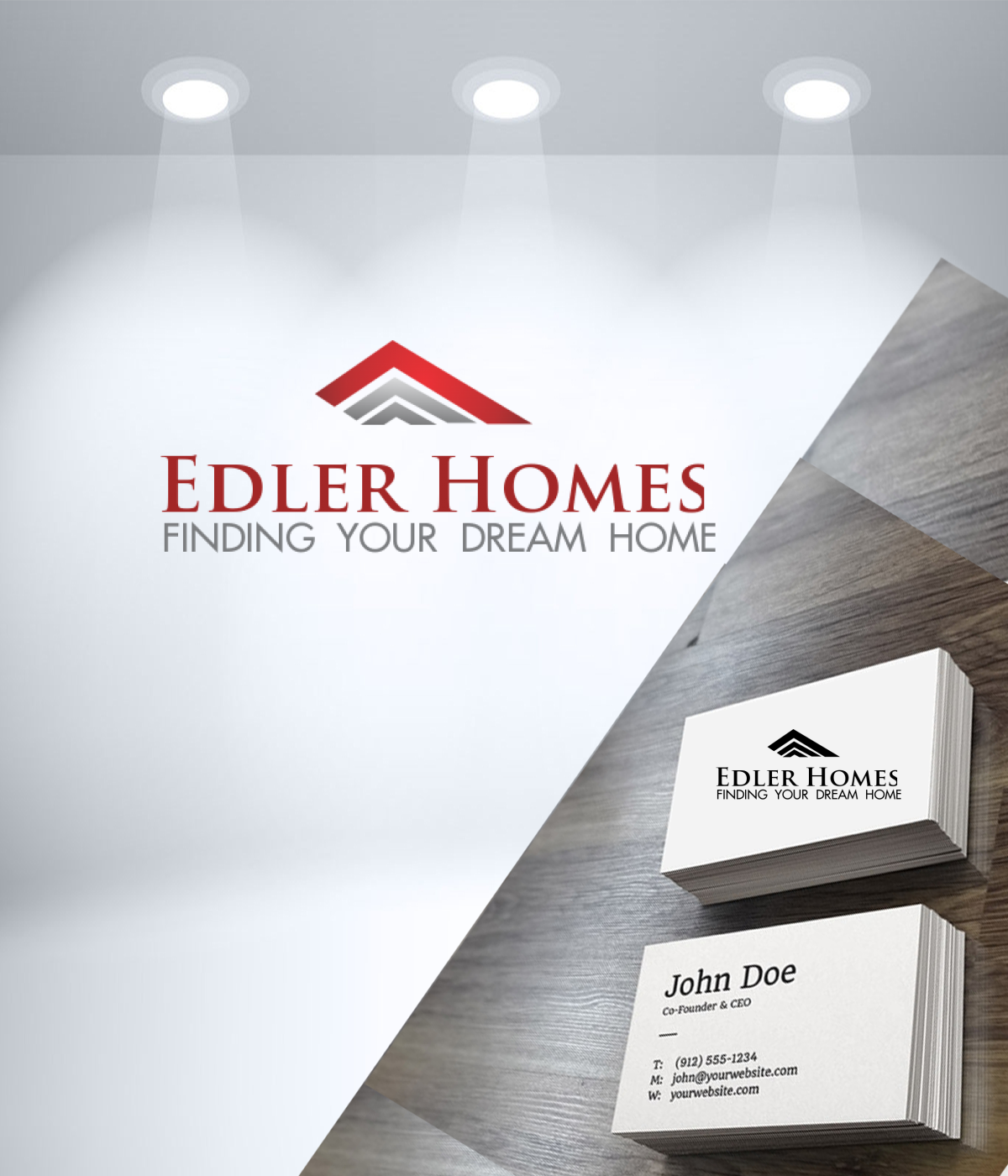 Modern, Professional, Real Estate Logo Design for Main text: Edler ...