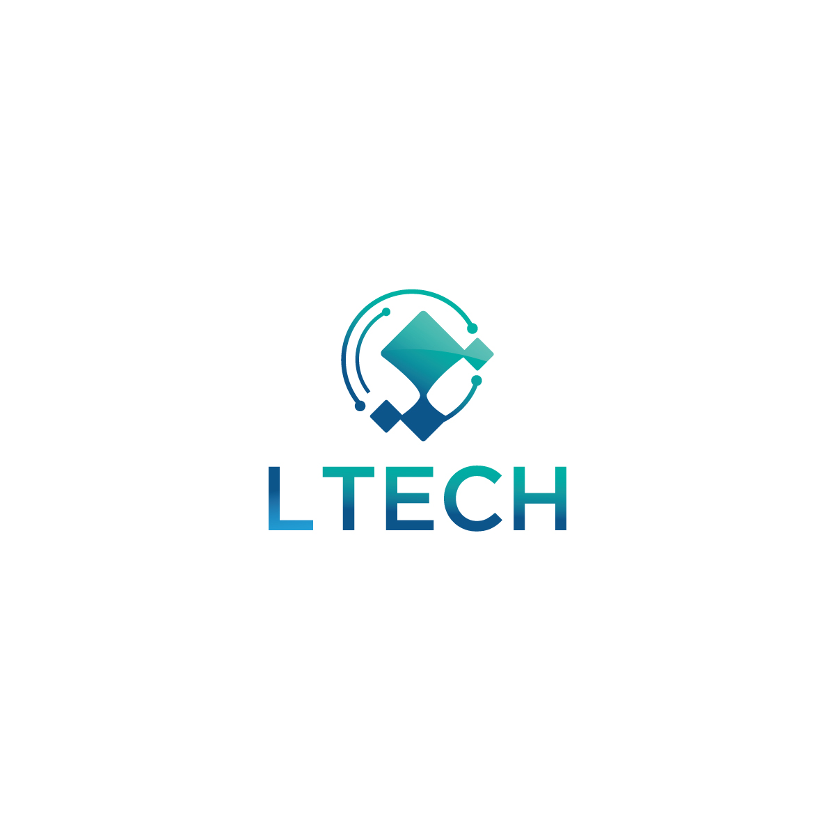Masculine, Professional Logo Design for L Tech Network Services or L ...