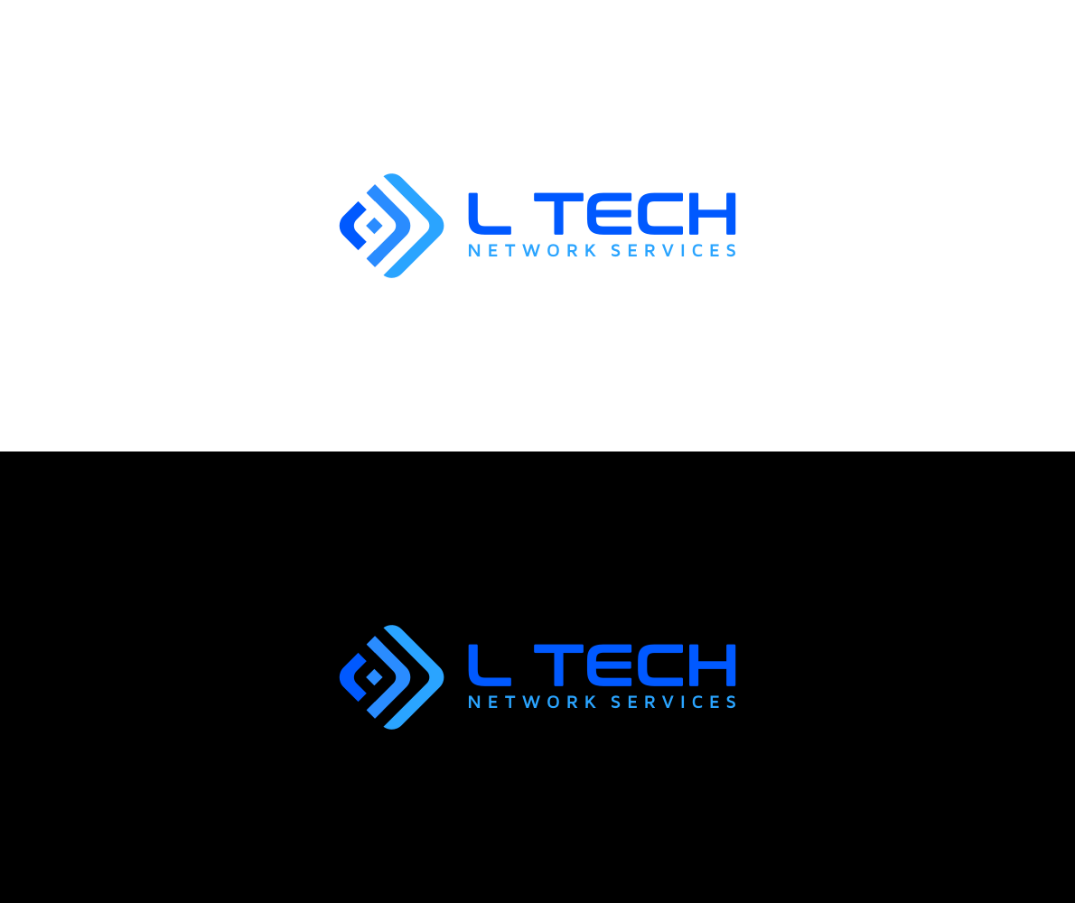 Masculine, Professional Logo Design for L Tech Network Services or L ...