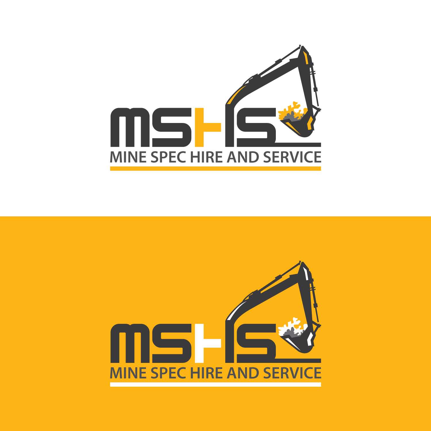 Logo Design for Company name is " Mine Spec Hire and Service" by ...