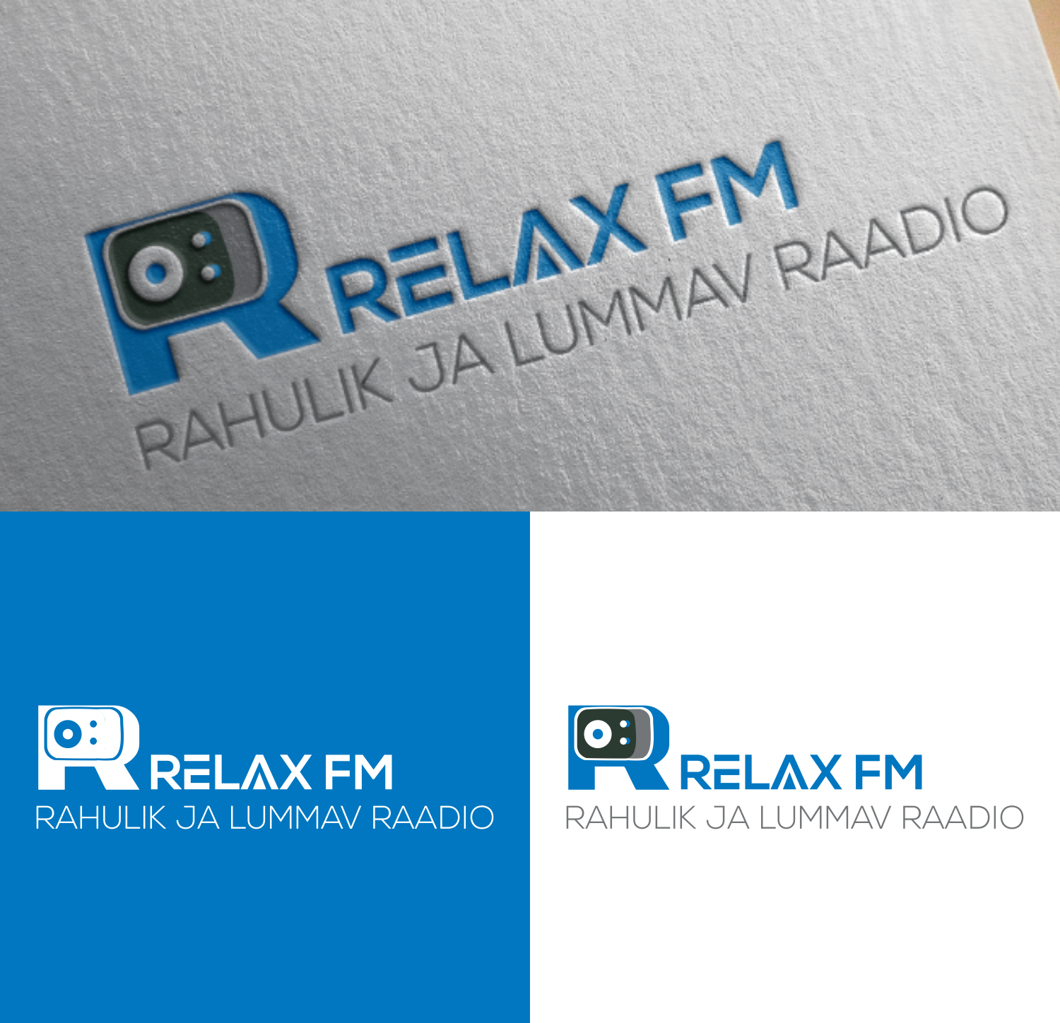 Elegant, Playful, Radio Station Logo Design for RELAX FM; slogan ...