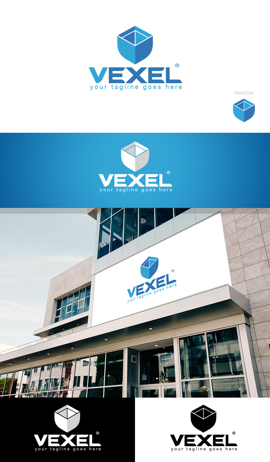 Serious, Professional Logo Design for Vexel by creativerhythm | Design ...