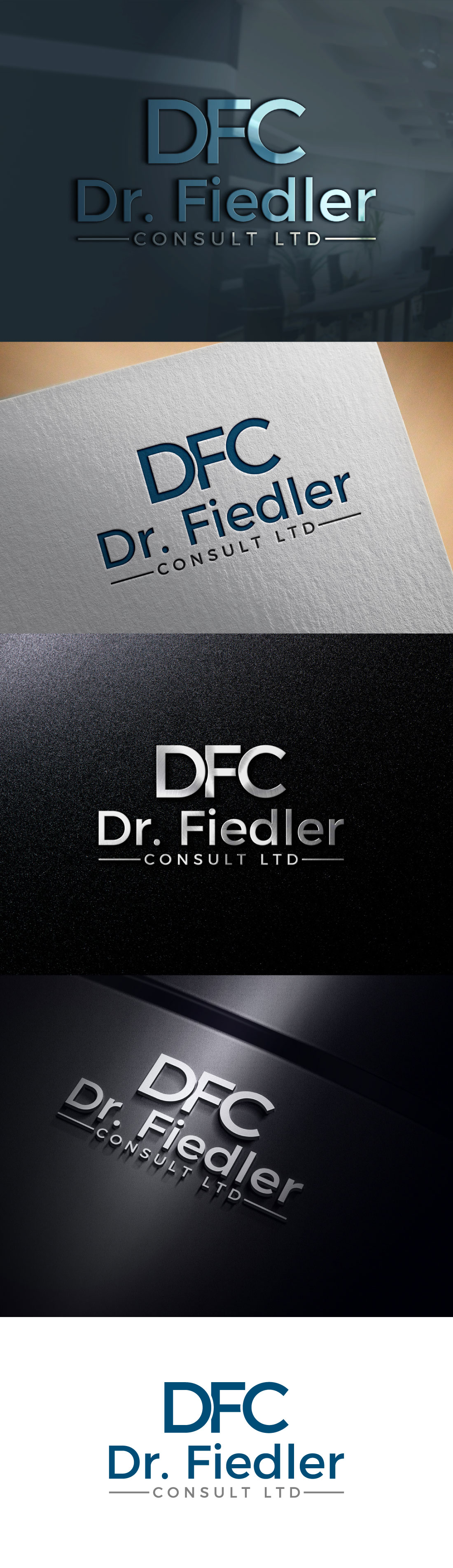 Elegant, Modern, Consulting Logo Design for DFC by stokes18 | Design ...
