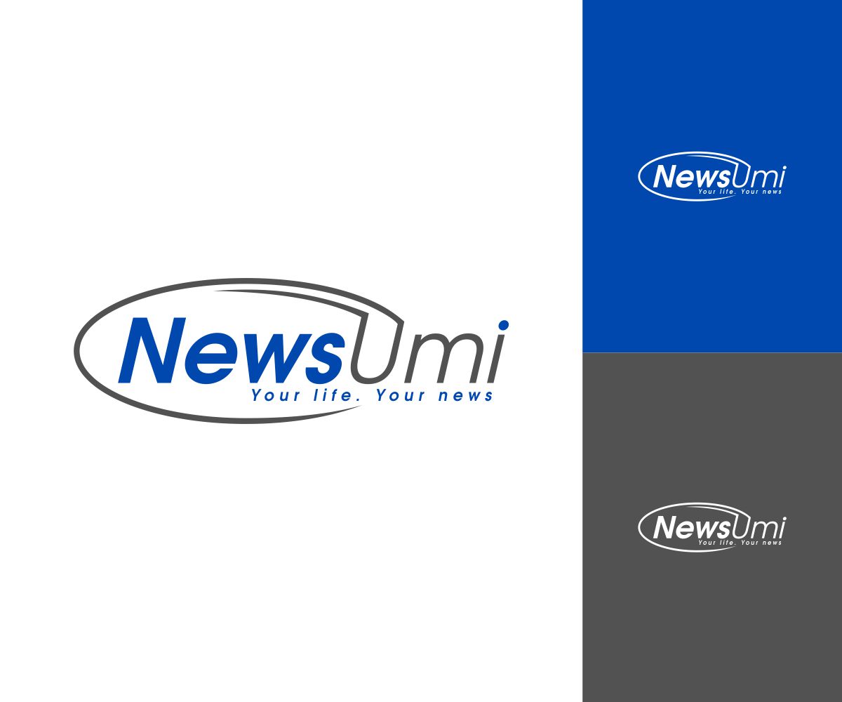 Bold, Modern, News Logo Design for NewsUmi Your life. Your news. by ...