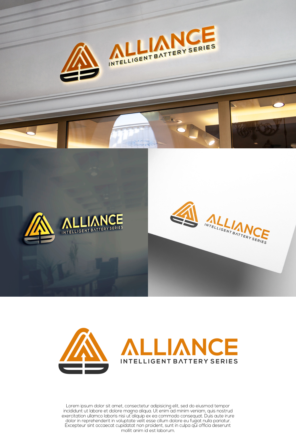 Professional, Upmarket Logo Design for Alliance, intelligent Battery ...