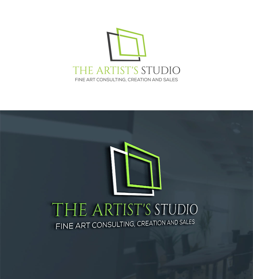 Serious, Modern, Art Gallery Logo Design for The Artist's Studio ...