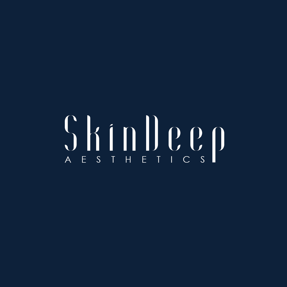 Logo Design for Line 1: SkinDeep Aesthetics. Line 2: feeling good ...