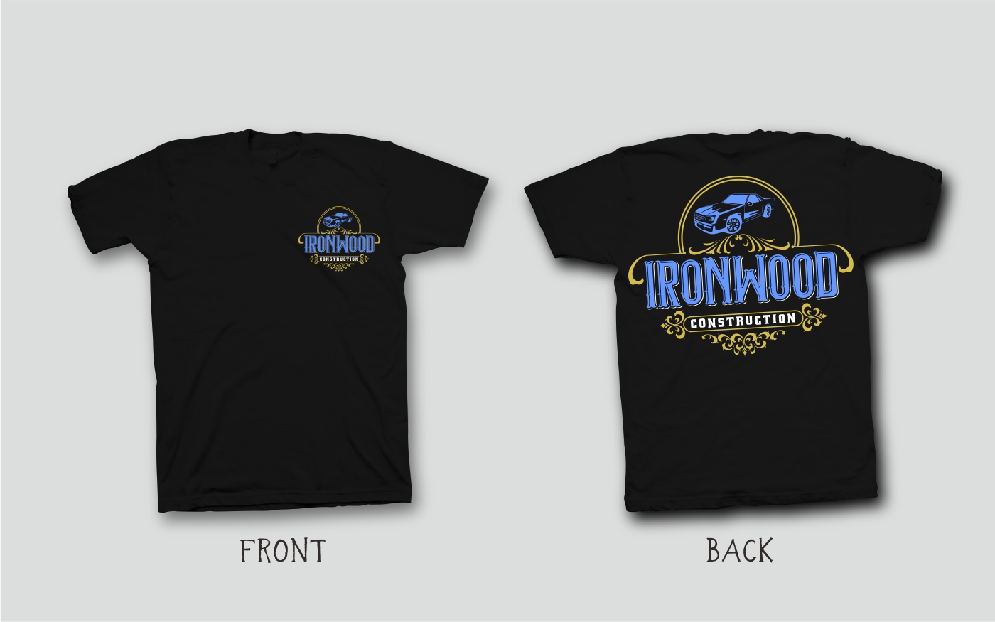 Bold, Professional, Construction T-shirt Design for a Company by ...