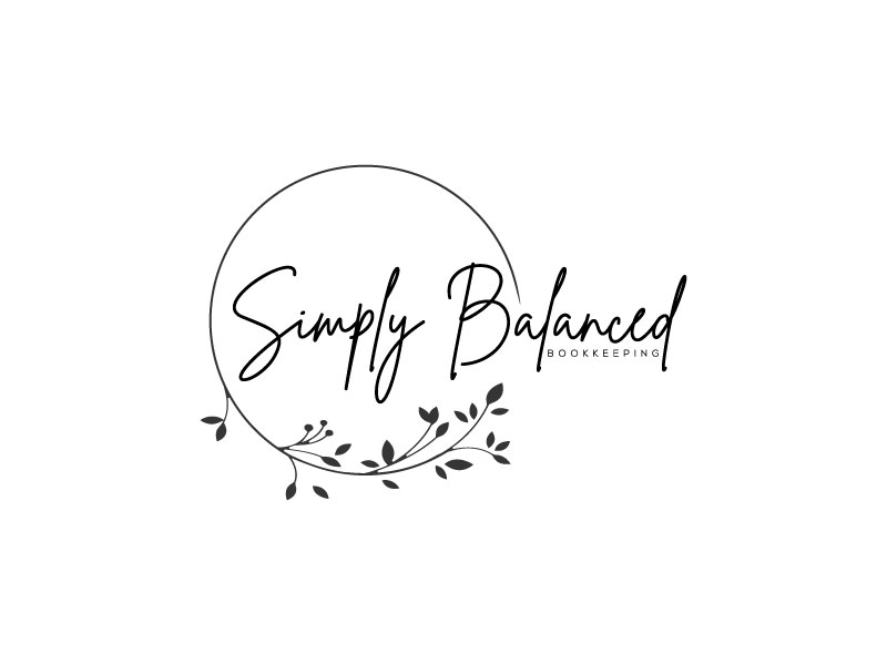 Serious, Modern, Accounting Logo Design for Simply Balanced Bookkeeping ...