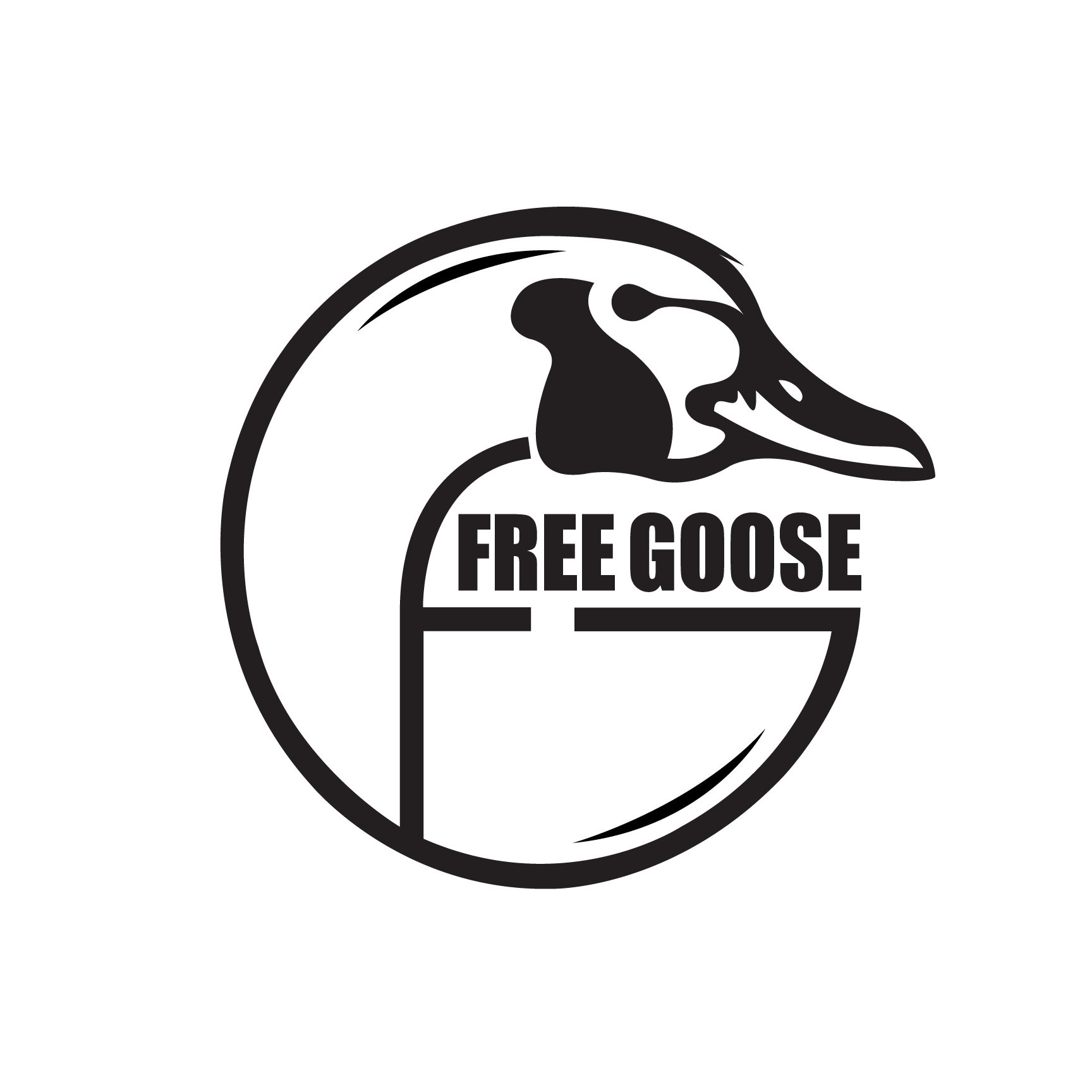 Bold, Modern Logo Design for Free Goose by Dennis Jackson Design ...