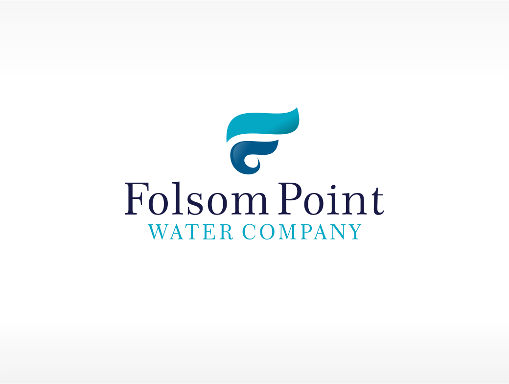 Feminine, Playful Logo Design for Folsom Point Water Company by .tau ...