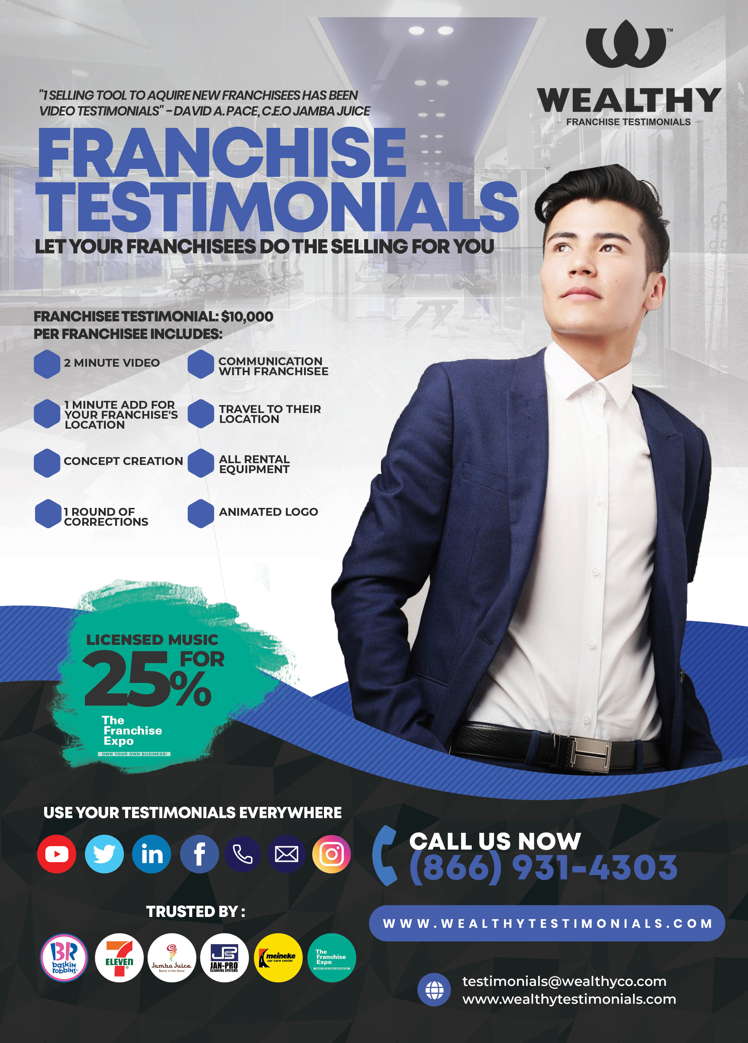 Bold, Masculine Flyer Design for Wealthy Commercials by HeshanKavinda ...