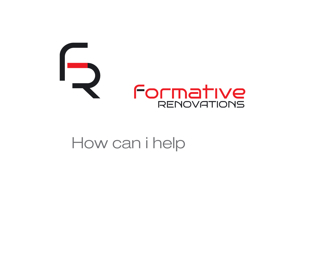 Bold, Masculine, Contractor Logo Design for Formative Renovations "How ...
